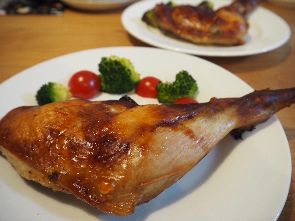 クリスマスのローストチキン のレシピ作り方 なごみごはん